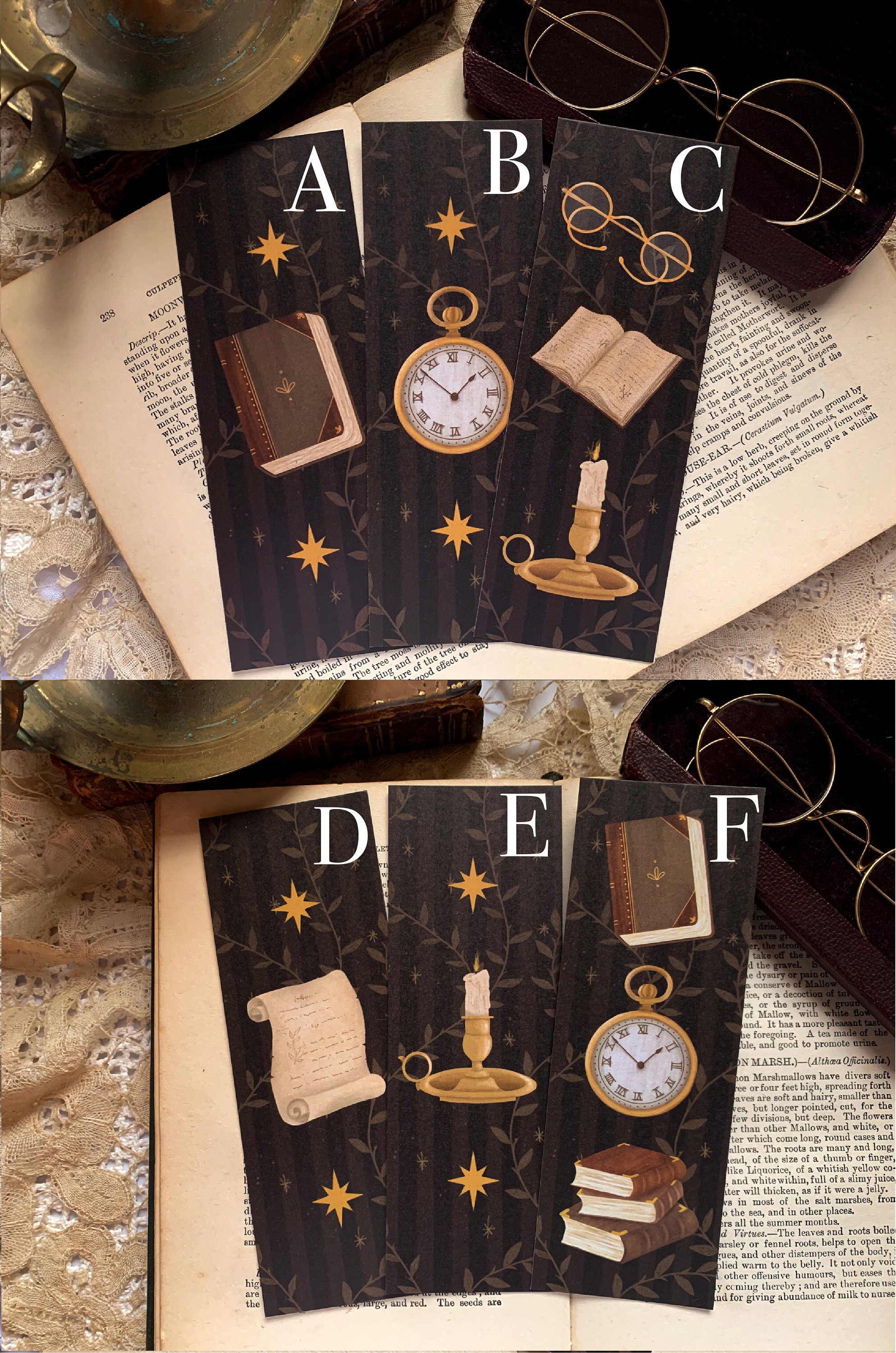Library Bundle Magical Stationery Set Dark Academia - Etsy UK