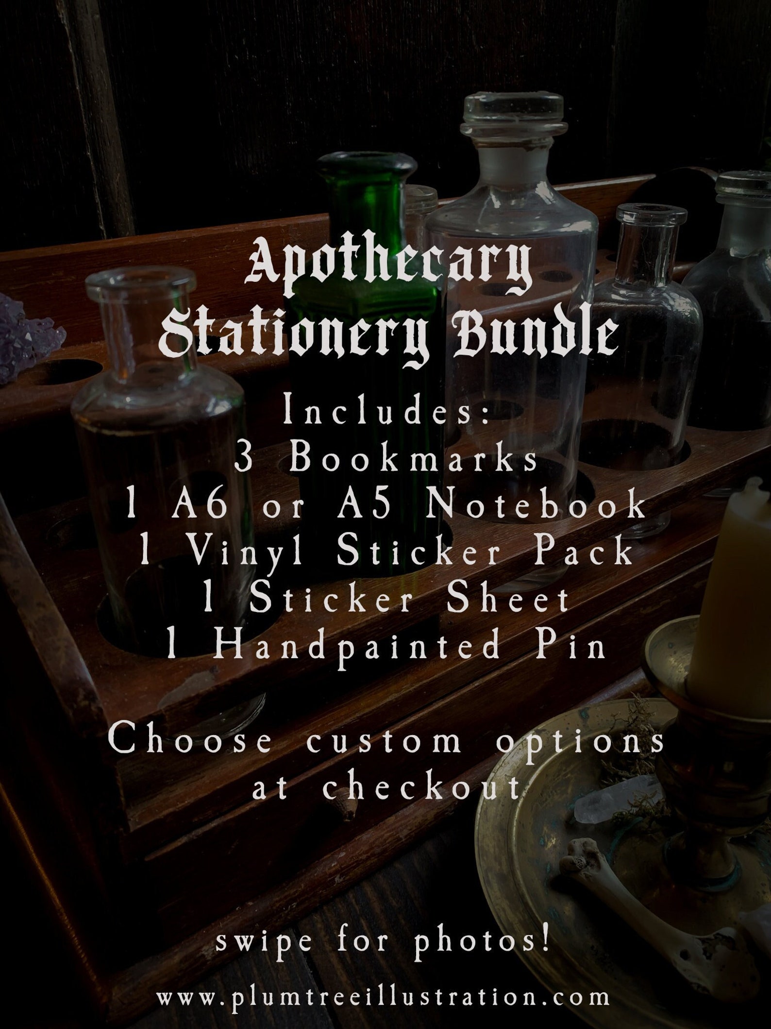 Apothecary Stationery Bundle Magical Stationery Set Witchy Stationery ...
