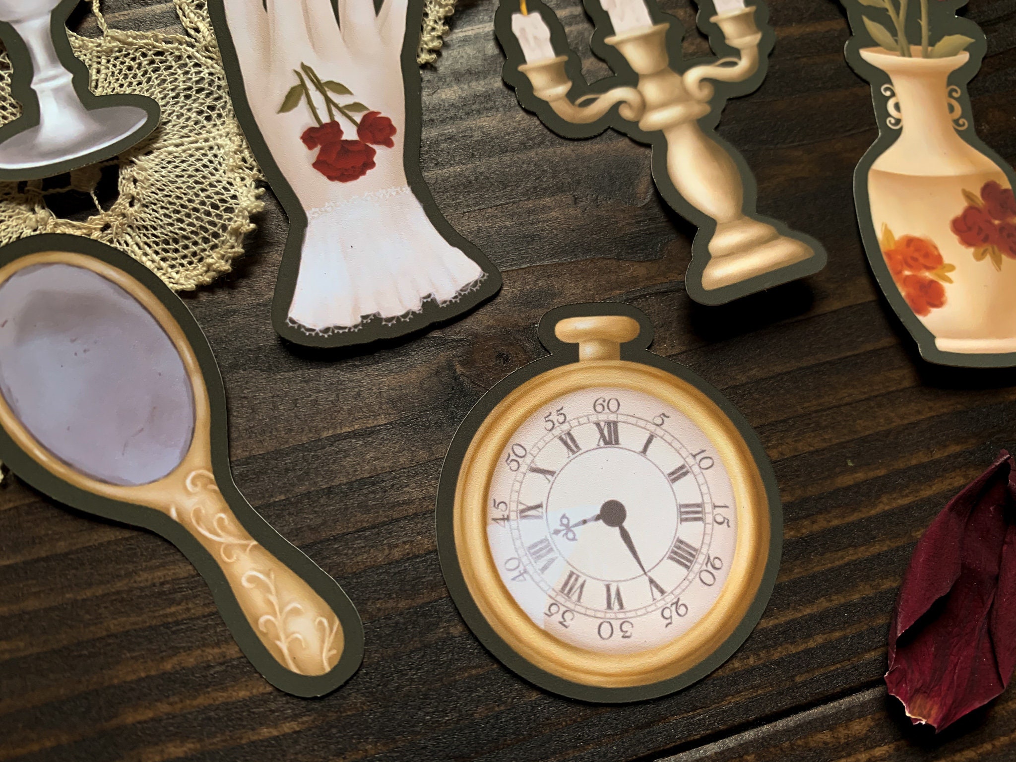 Victorian Sticker Pack Dark Academia Stickers Vintage - Etsy UK