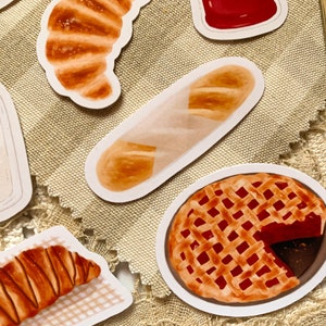 Cottage Bakery Sticker Pack | Cottagecore Stickers | Vintage | Bakery ...