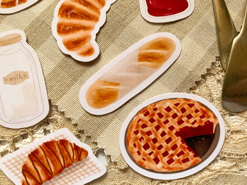 Cottage Bakery Sticker Pack Cottagecore Stickers Vintage | Etsy UK