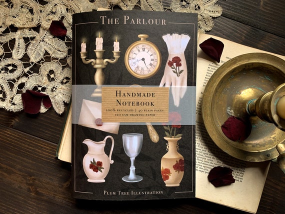 Victorian Notebook A5 handmade sketchbook Gothic Notebook | Etsy