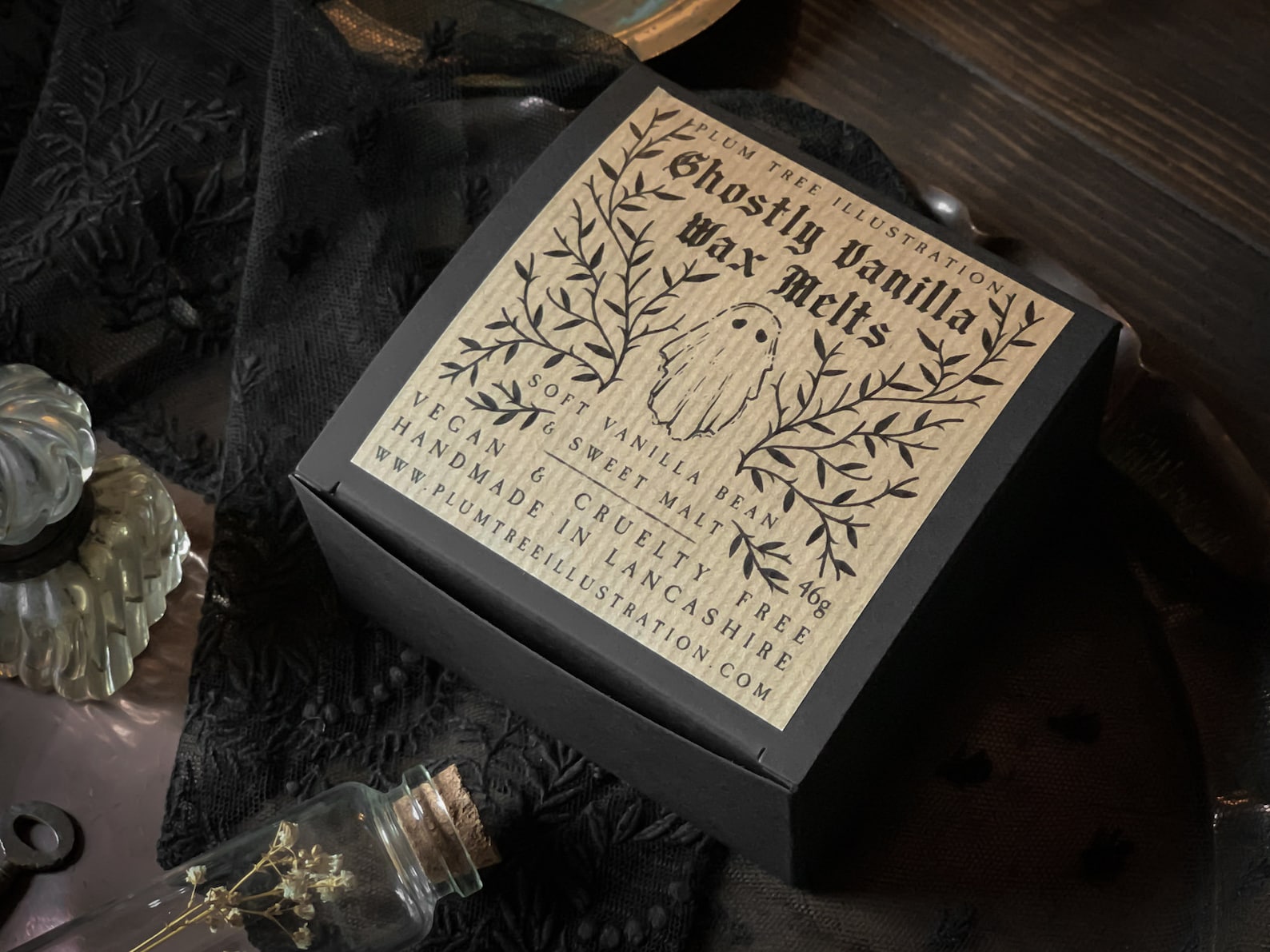 Ghostly Vanilla Soy Wax Melts Gothic Wax Melts, Ghost, Ghosts, Witchy ...