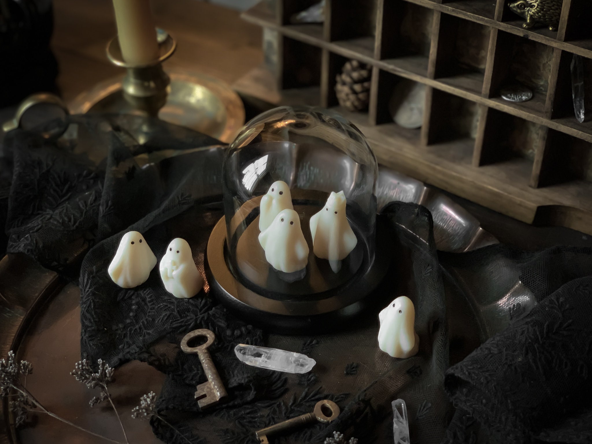 Ghostly Vanilla Soy Wax Melts Gothic Wax Melts Ghost - Etsy UK