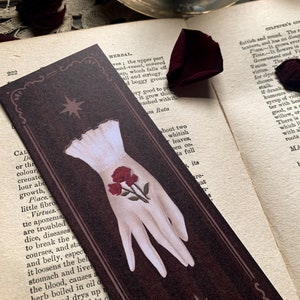 Victorian Bookmarks Set of 3 | Illustrated Bookmarks | Dark Academia ...