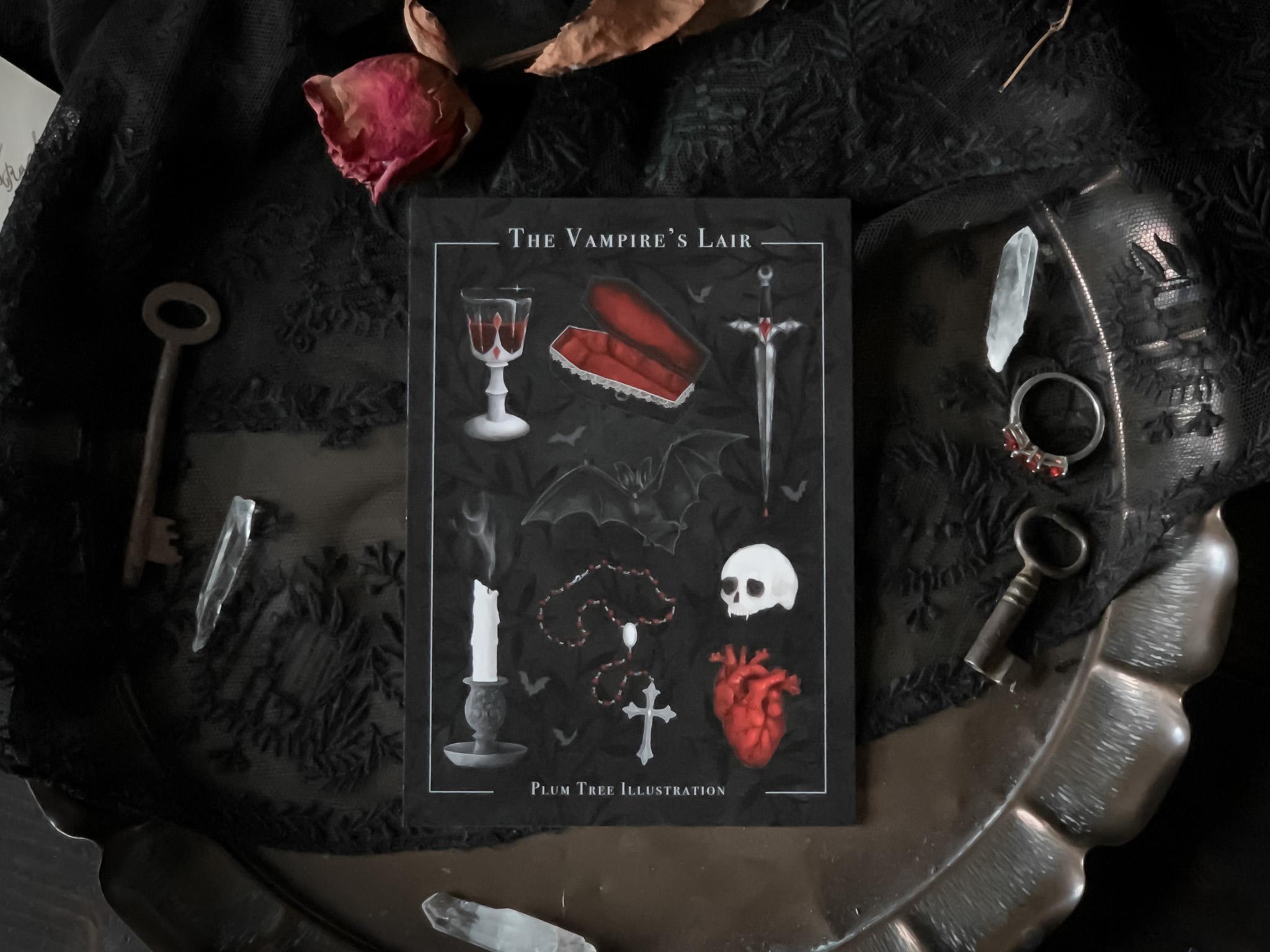 Gothic Vampire Stationery Bundle | Stationery Set, Goth, Witchy ...