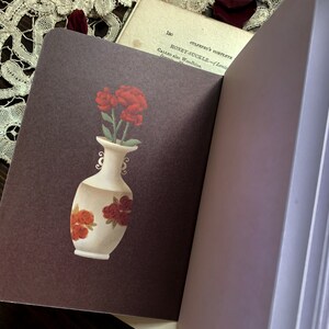 Victorian Notebook | A6 Handmade Sketchbook | Gothic Notebook | Goth ...
