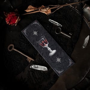 Vampire Chalice Bookmark | Goth, Gothic, Witchy, Vampy, Halloween ...