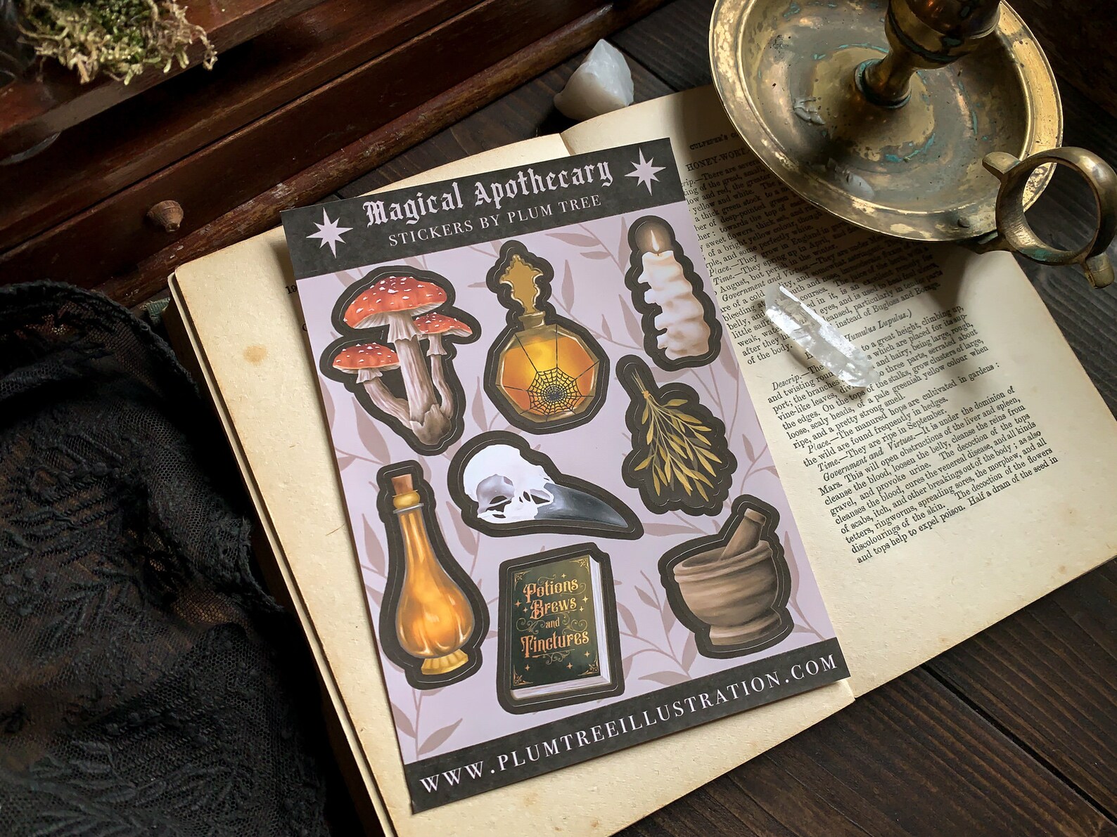 Apothecary Stationery Bundle - Magical Stationery Set | Witchy ...