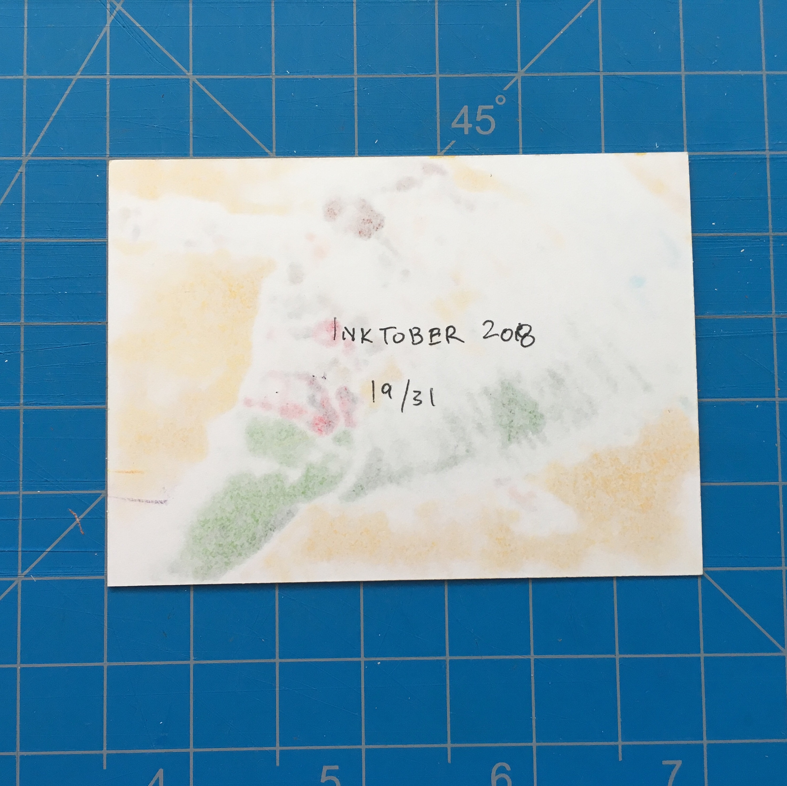 Annie Hamilton Power Instinct originele schets Card Inktober 2018 ...