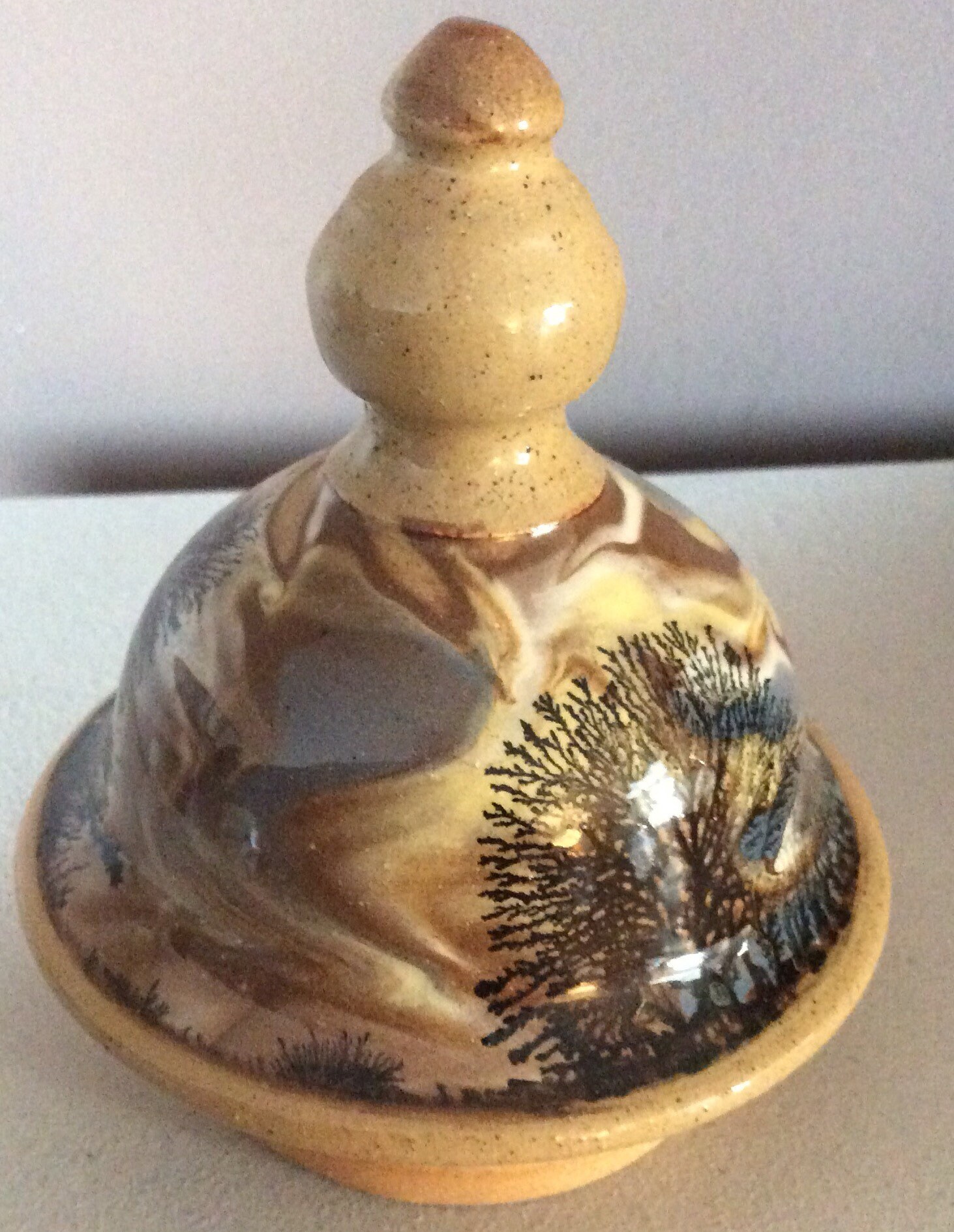 Large Boscastle Mochaware Teapot Signed Irvine - Etsy