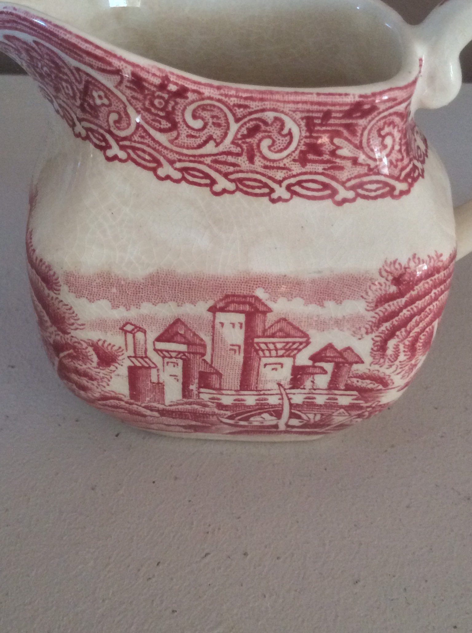 Enoch Wedgewood Red River Scenes Milk Jug - Etsy