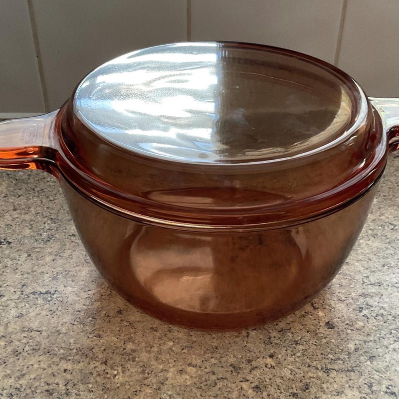Vision Amber Casserole - Etsy UK