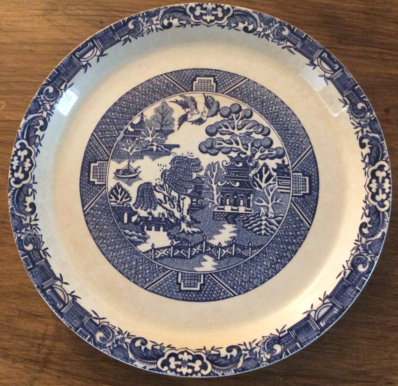 Vintage Arklow Classics Willow Pattern Plate - Etsy
