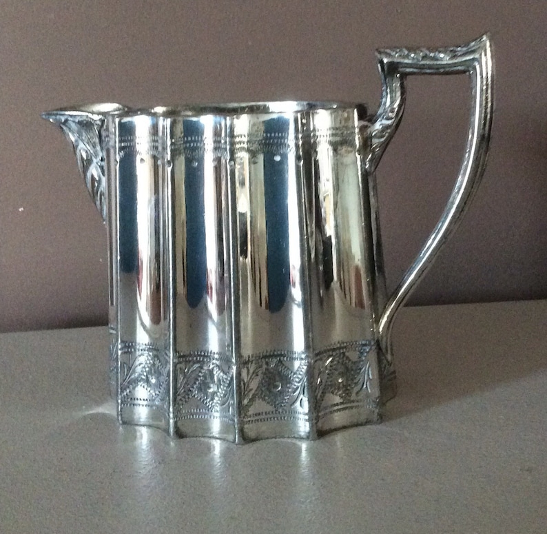 Daniel & Arter EPBM Art Deco Milk Jug - Etsy