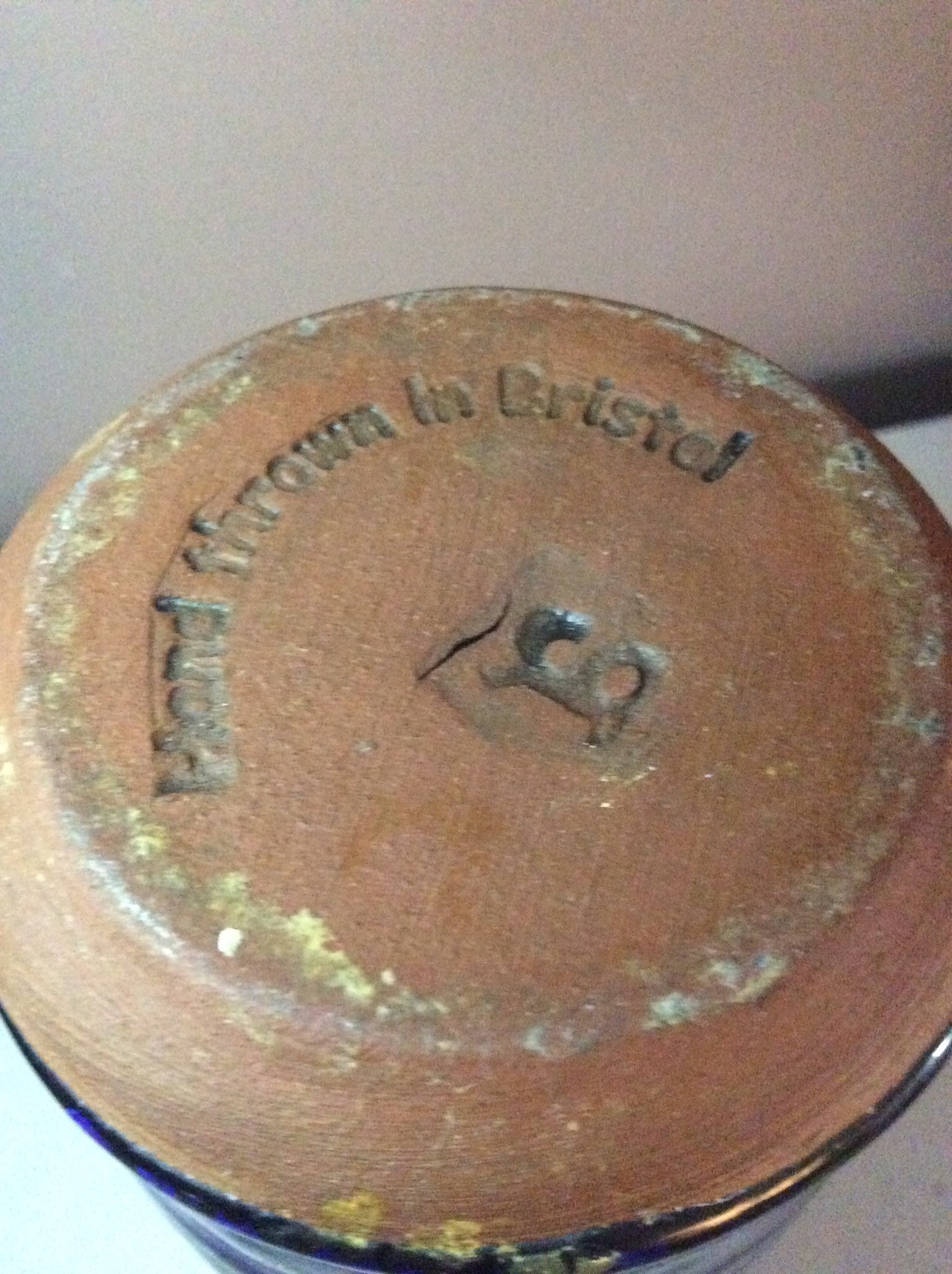 Hand Thrown Bristol Pottery Vase by Rupert Blamire - Etsy UK