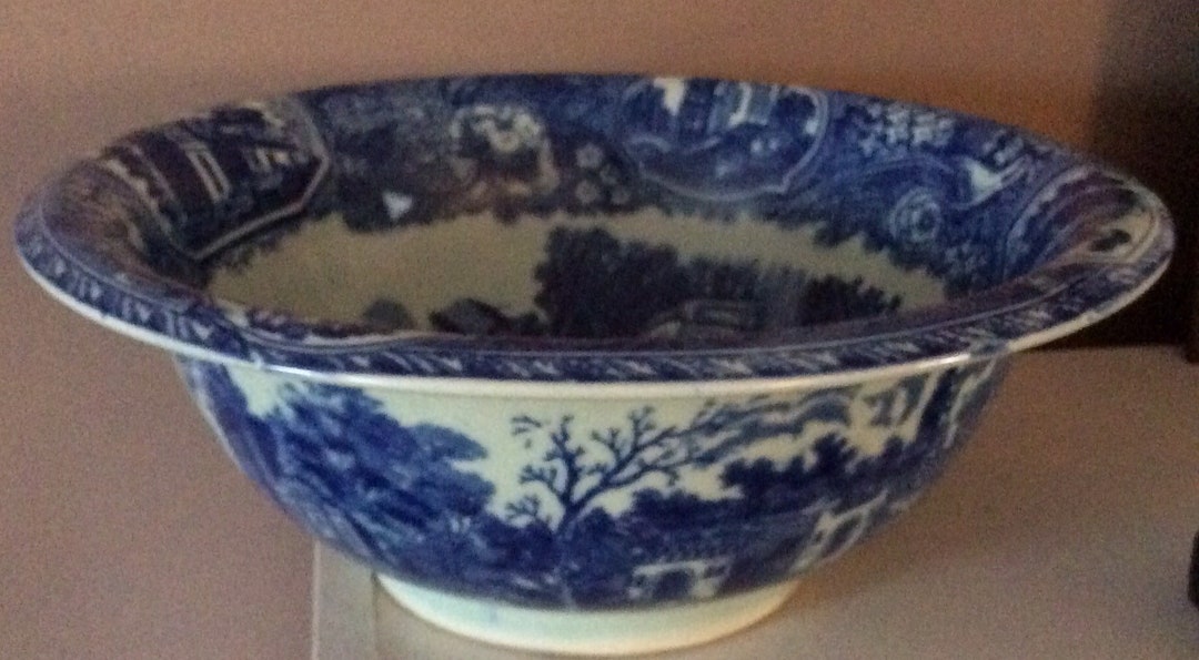 Vintage Victoria Ware Ironstone Large Bowl - Etsy UK