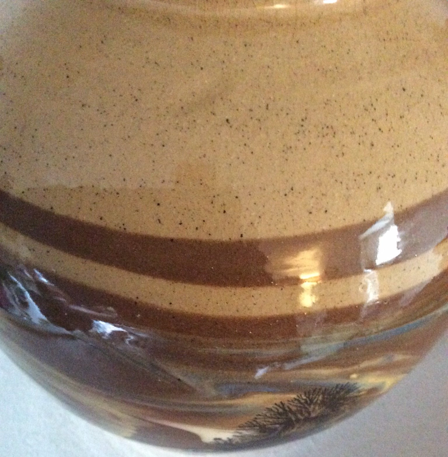 Large Boscastle Mochaware Teapot Signed Irvine - Etsy