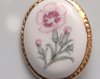 Bone China Brooch - Etsy UK