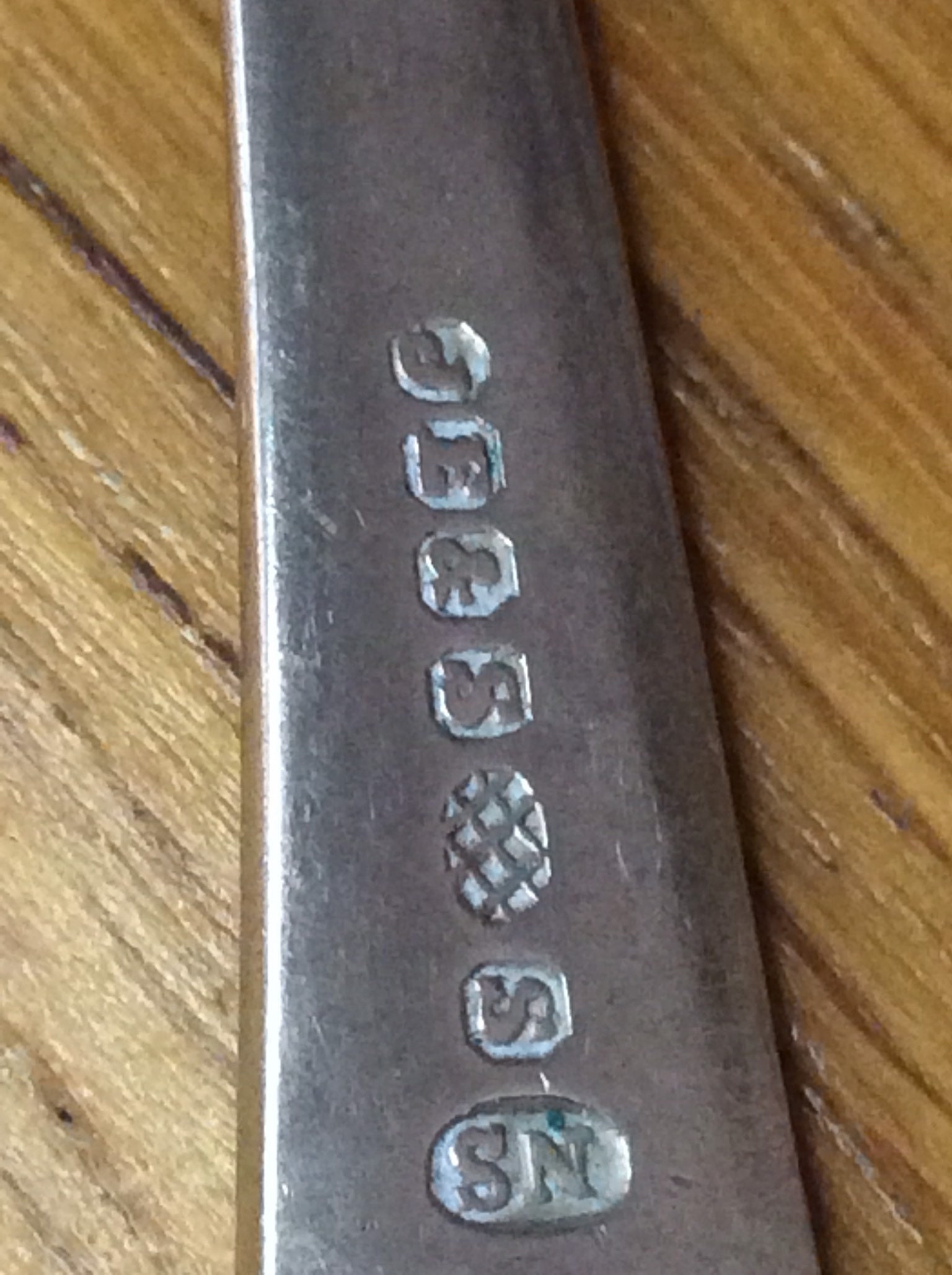 Pair King George VI Silverplate Spoons by Joseph Elliot & Sons - Etsy UK