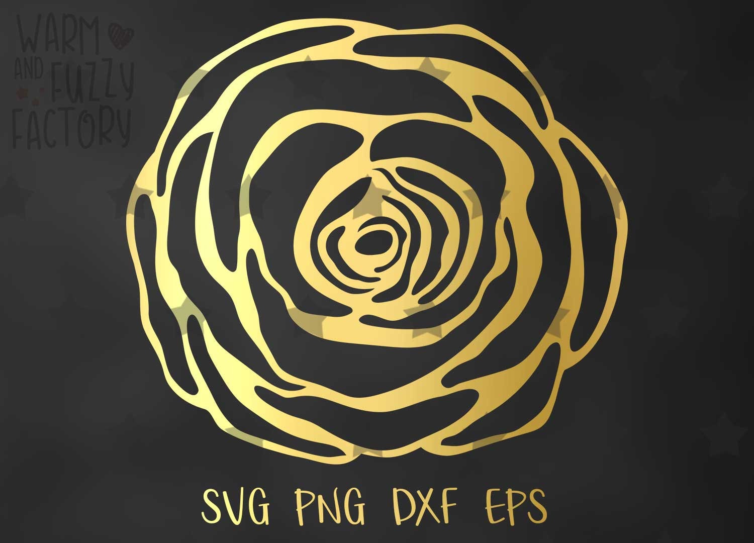 Rose svg Flower svg Rose svg cut file for Cricut Silhouette | Etsy