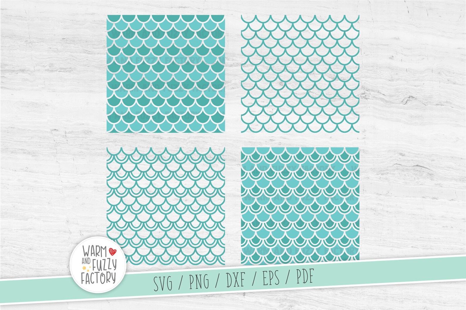 Mermaid Pattern Svg Mermaid Scales Svg Mermaid Seamless - Etsy