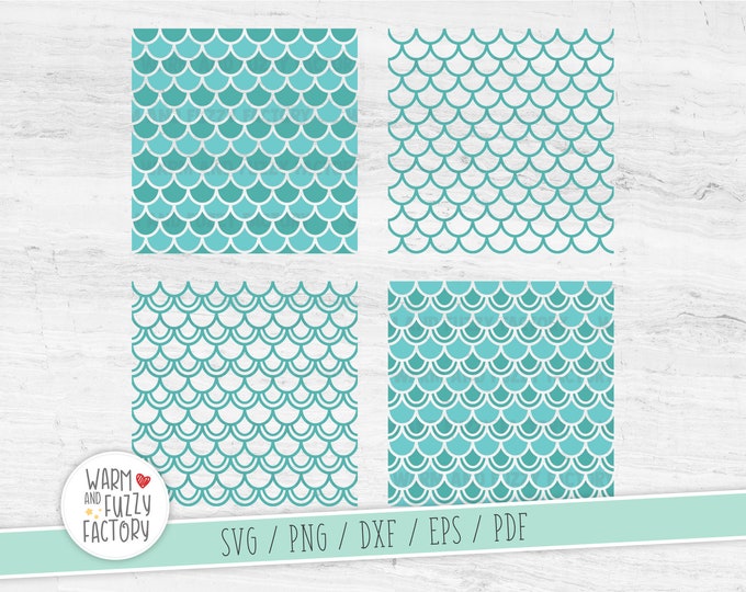 Mermaid Scales Pattern Svg, Mermaid Tail Pattern Svg, Fish Scales Svg ...