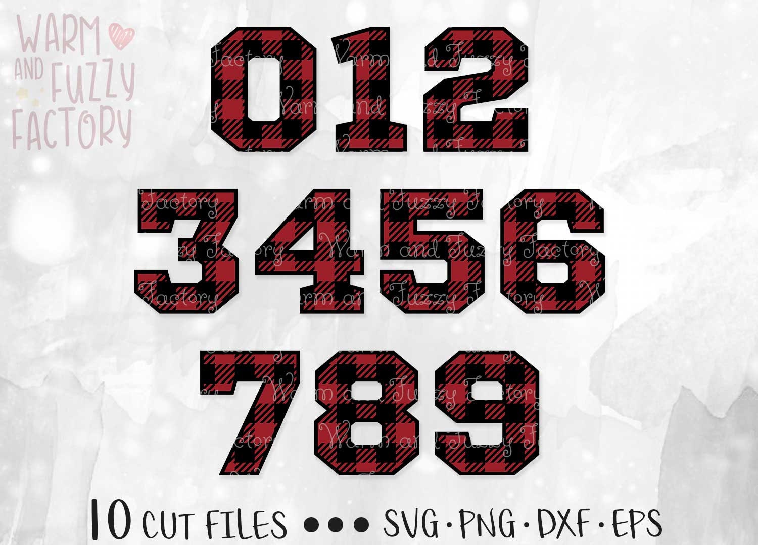 Buffalo Plaid SVG Alphabet Cut Files for Cricut Silhouette, Buffalo ...