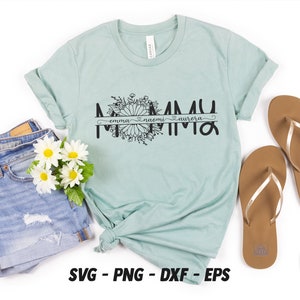 Mammy SVG, Split Mammy SVG, Mammy Monogram SVG, Mammy With Names Svg ...