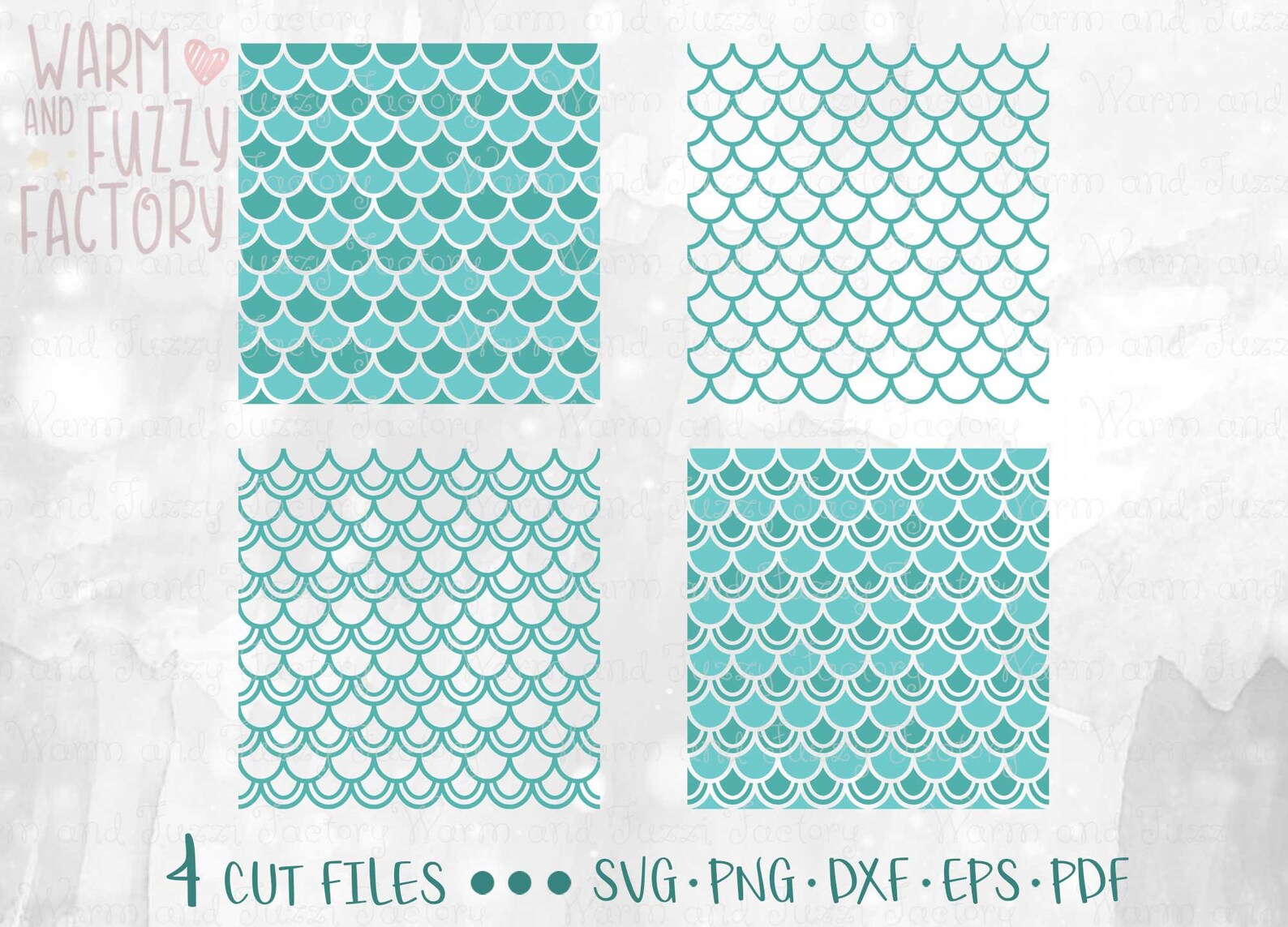 Mermaid Pattern Svg Mermaid Scales Svg Mermaid Seamless - Etsy
