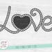 Love Svg Cut File for Cricut Silhouette, Crochet Svg, Knit Svg ...