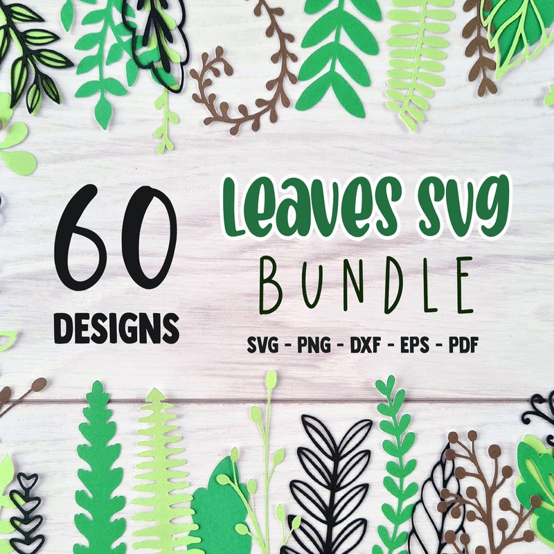 Leaves Svg - Etsy