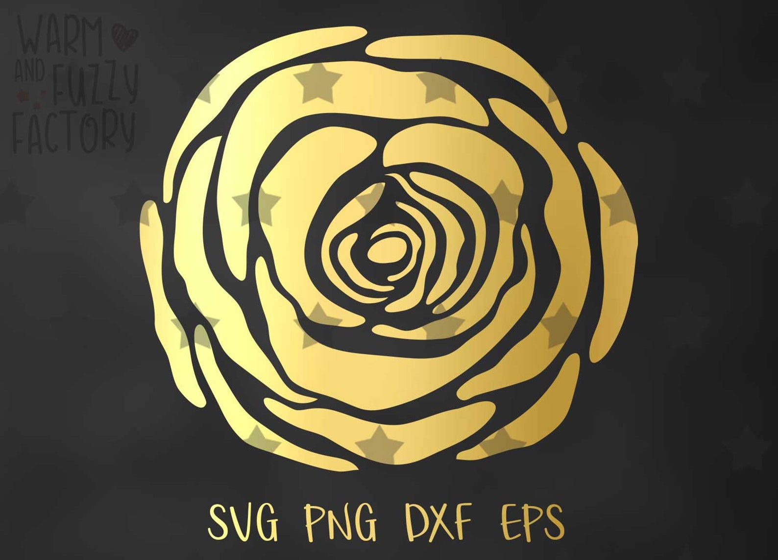 Rose svg Flower svg Rose svg cut file for Cricut Silhouette | Etsy