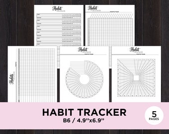 Circle tracker | Etsy