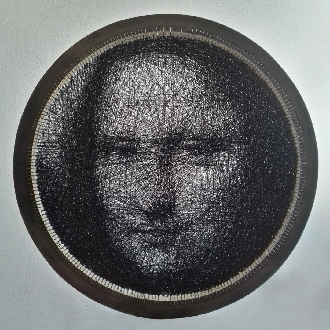 String Art Portrait - Custom Portrait - Wall Art - Mona Lisa - Etsy