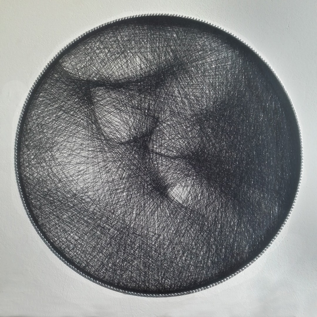 String Art Portrait Custom Portrait Wall Art Kiss 02 - Etsy