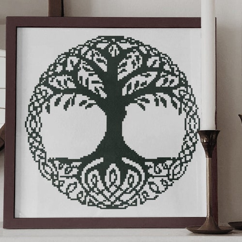 Tree of Life Cross Stitch Pattern - Etsy