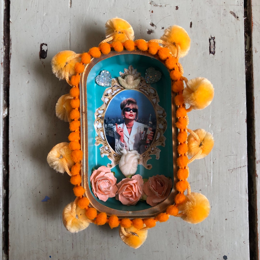 Patsy Stone Sardine Tin Shrine. Absolutely Fabulous Wall Art. Sardine ...