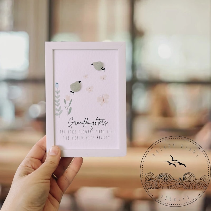 Sea Shell Art Granddaughter - Etsy UK