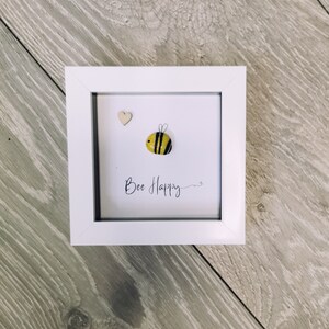 Bee Pebble Art, Bee Gift Best Friend Gift, Pebble Art, Friend Pebble ...