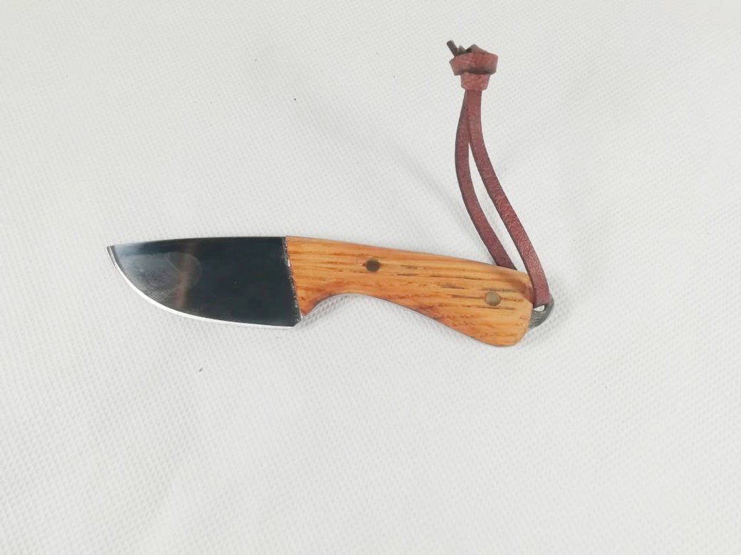 Necker Knife With Bushmills Whiskey Barrel Oak Handle - Etsy