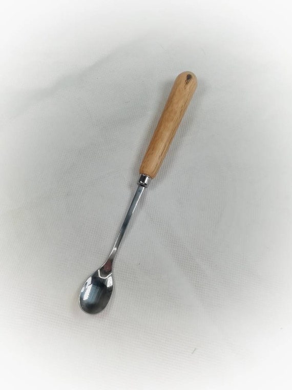 Jam or Chutney Spoon With Oak Whiskey Barrel Handle | Etsy