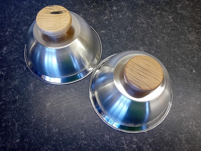 Burger Cloche With Whiskey Barrel Handle – Stainless Steel BBQ Dome ...
