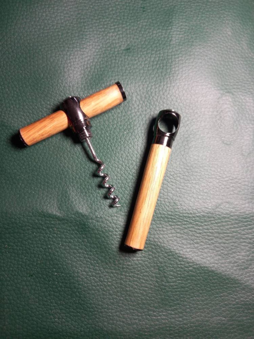 Pocket Corkscrew With Oak Whiskey Barrel Handle - Etsy UK