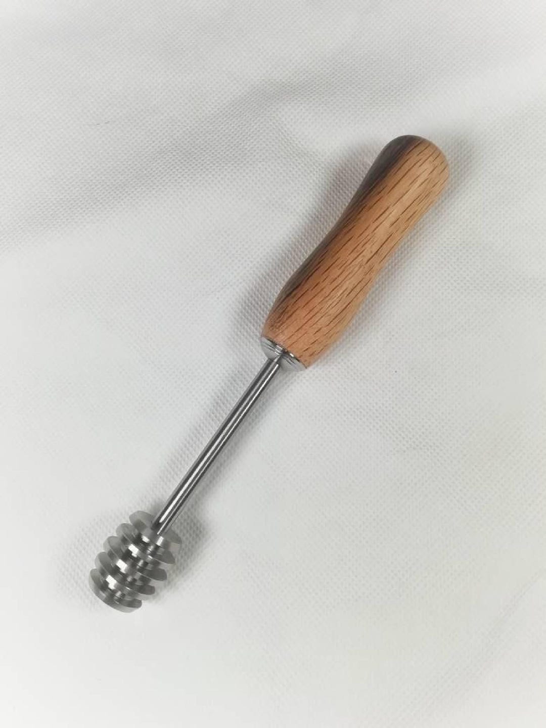 Rustic Honey Dipper With Oak Whiskey Barrel Handle - Unique Eco ...