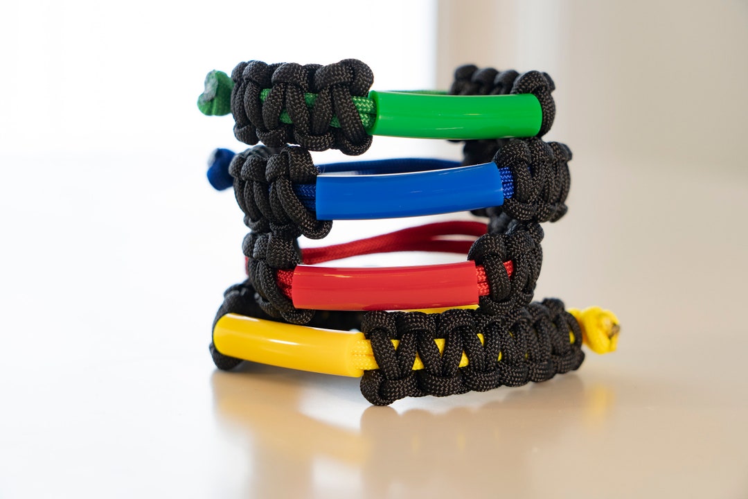 Nontoxic Safe Fidget Strong Bracelet - Paracord Parachew Bracelet ...