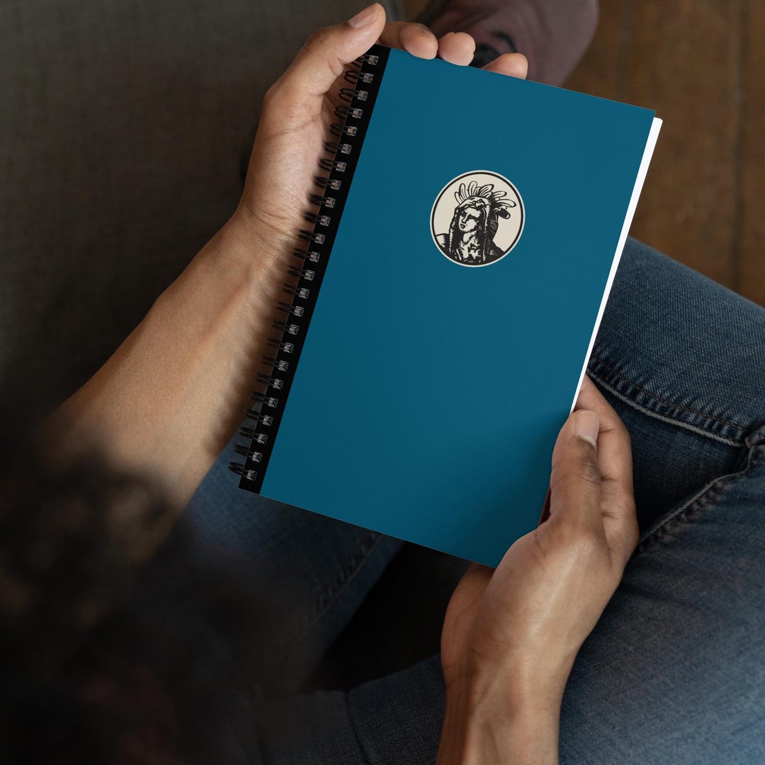 Legends Book Spiral Notebook hand Drawn Image - Etsy
