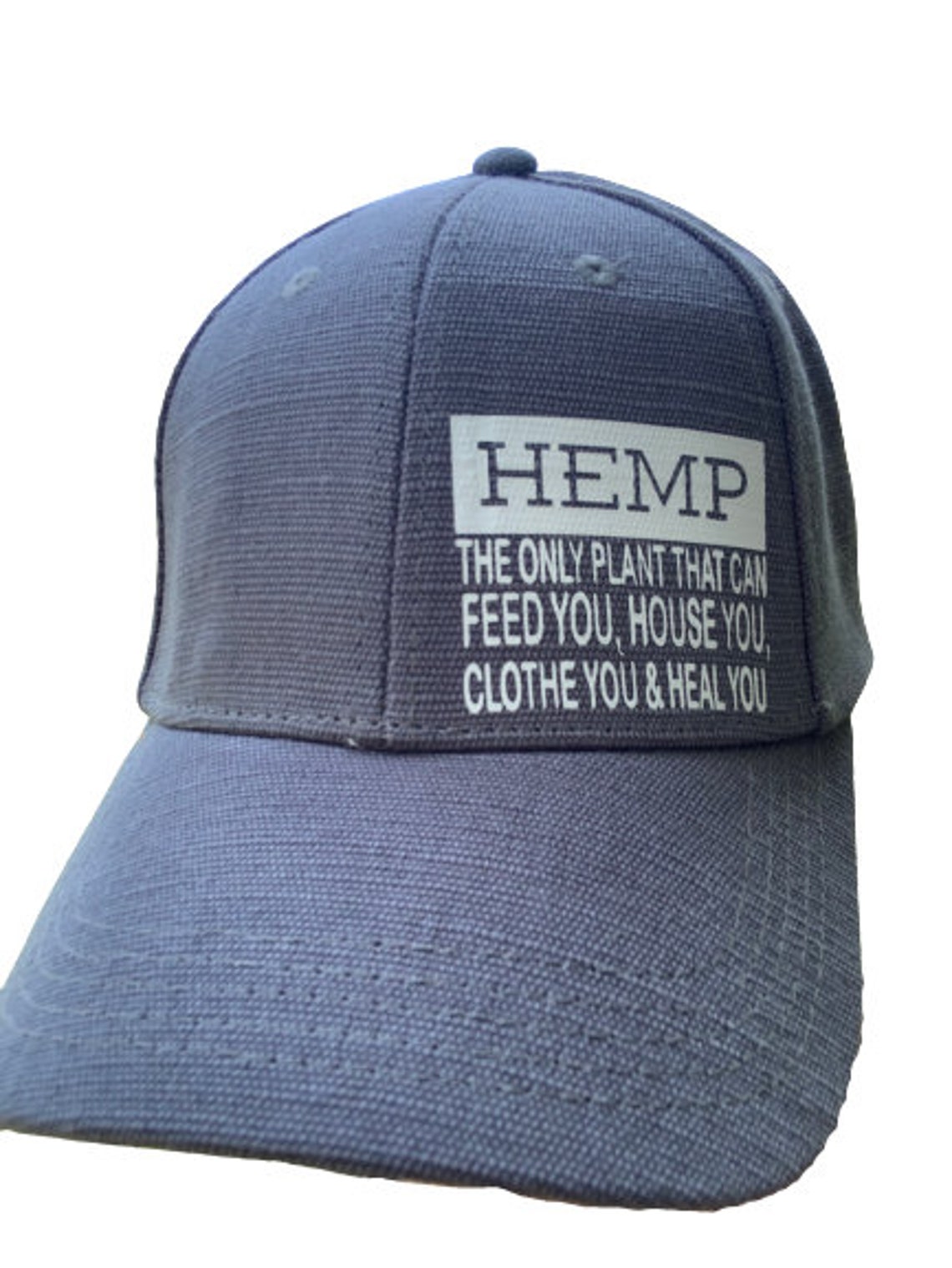 Hemp Fact Hat/ Hemp Made Hat/ Baseball Cap/one Size Hemp Cap - Etsy