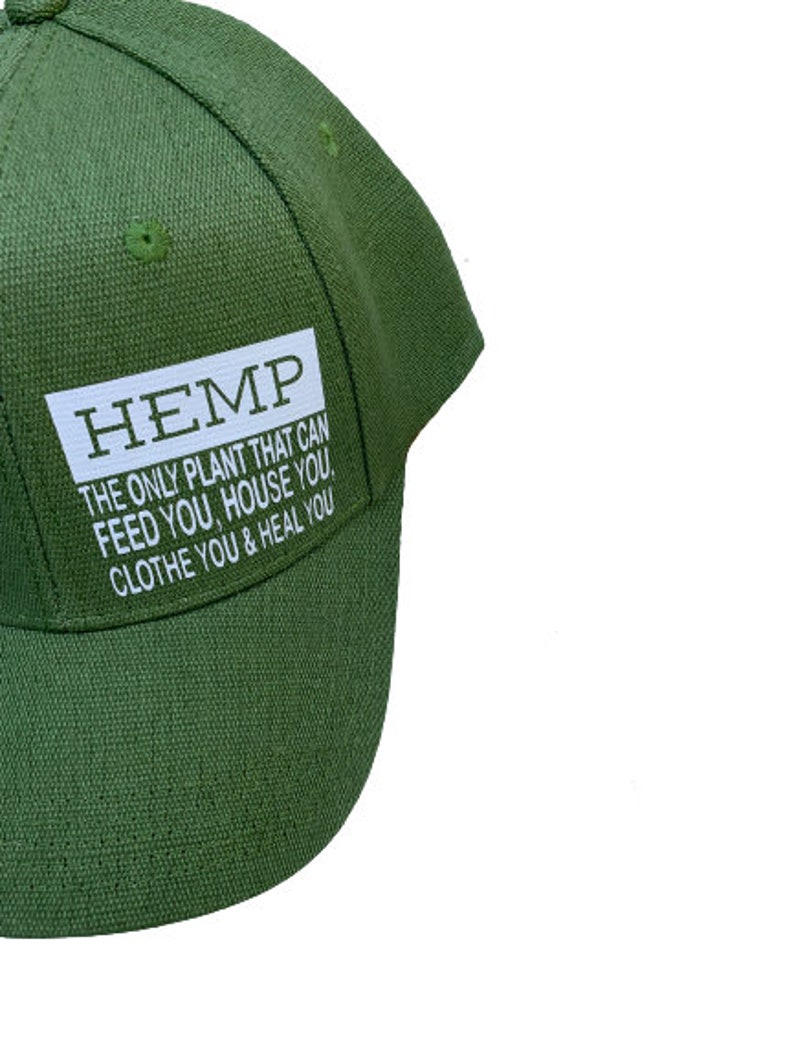 Hemp Fact Hat/ Hemp Made Hat/ Baseball Cap/one Size Hemp Cap - Etsy