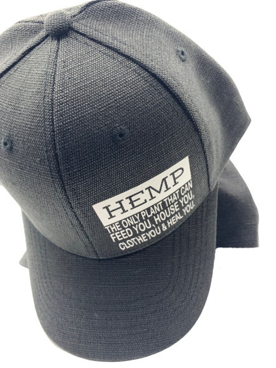 Hemp Fact Hat/ Hemp Made Hat/ Baseball Cap/ One Size Hemp Cap - Etsy